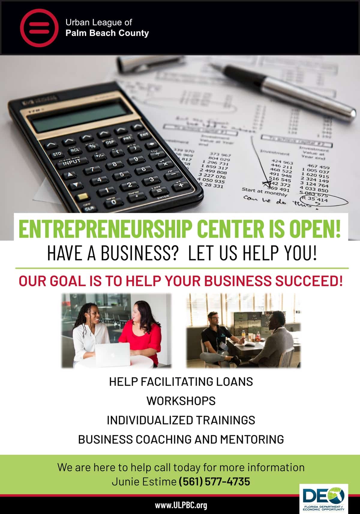 Urban League of Palm Beach County Opens Entrepreneurship Center - Urban ...